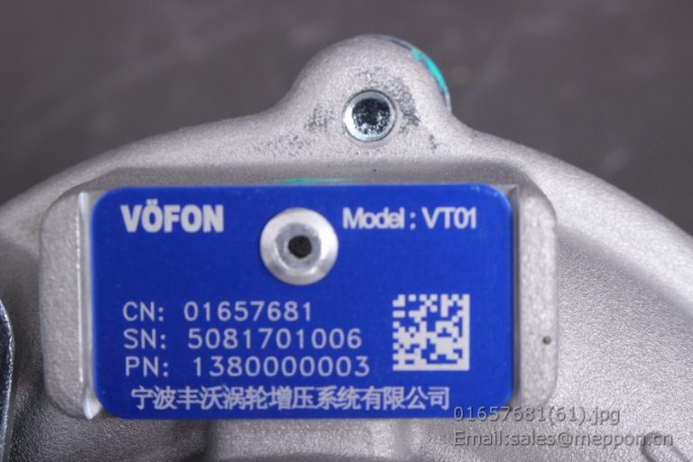 01657681 turbocharger 1380000003 VT01 – Luseng Co., Ltd