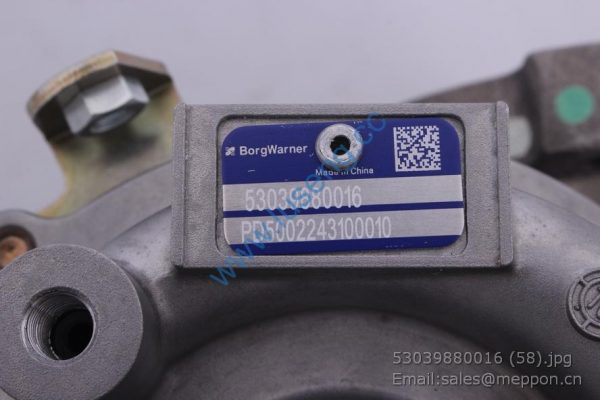 53039880016 BorgWarner turbocharger 53039700016 – Luseng Co., Ltd