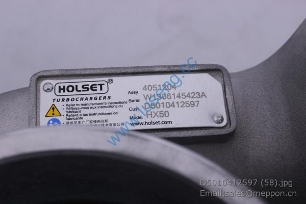 D5010412597 turbocharger 4051204 HX50 – Luseng Co., Ltd