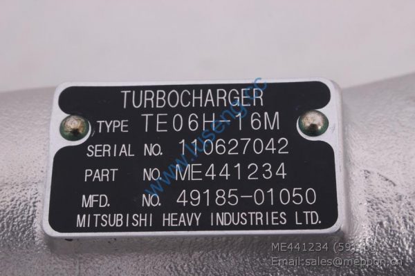 ME441234 turbocharger 49185-01050 td06h-16m – Luseng Co., Ltd