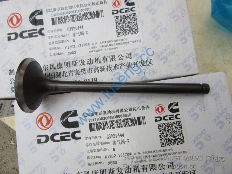 3921444 EXHAUST VALVE cummins 4110000081226 SP100753 SP108720 – Luseng ...