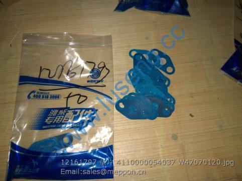 12161797 WEICHAI GASKET 4110000054037 W47070120 – Luseng Co., Ltd