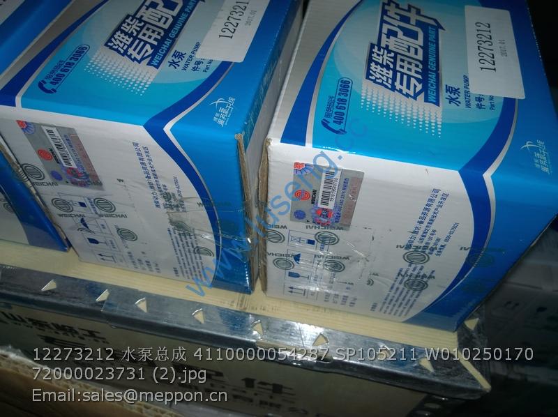 12273212 water pump weichai – Luseng Co., Ltd