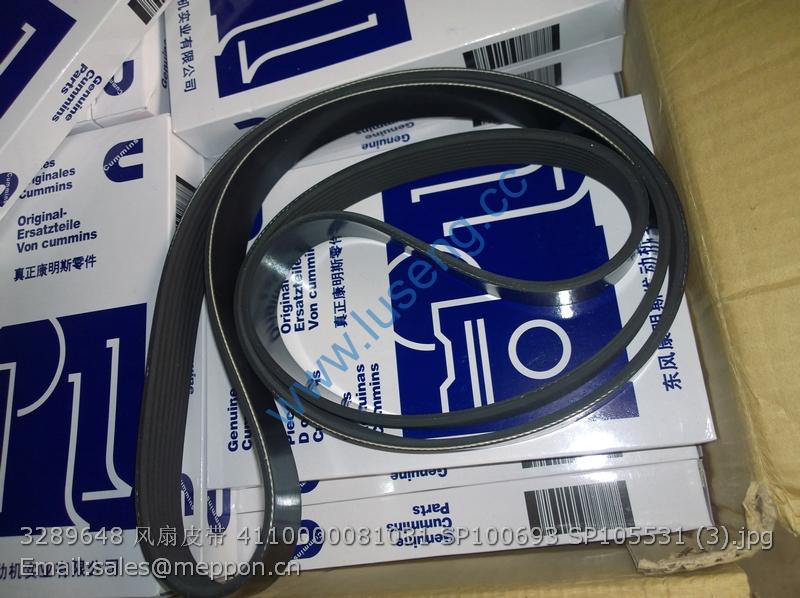 3289648 FAN BELT 4110000081031 SP100693 SP105531 – Luseng Co., Ltd