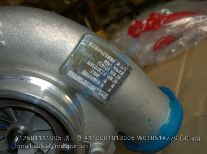 612601111005 GENUINE TURBOCHARGER 4110001013006 W010514770 – Luseng Co ...